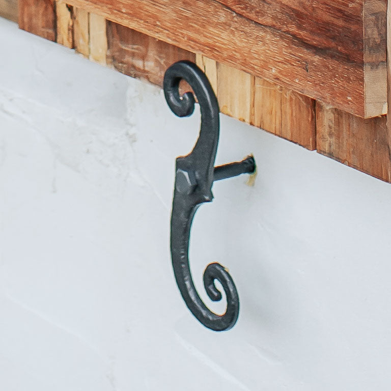 Solid Bronze Textured Shutter S-Dog – Iron Valley Hardware