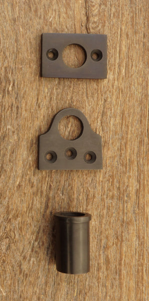 Solid Bronze 20" Textured Cane Bolt – Iron Valley Hardware