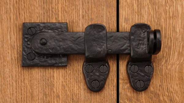 Cast Iron 6.5" Lockable Gate Bar Latch – Iron Valley Hardware