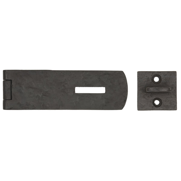 Solid Bronze Textured Lockable Hasp – Iron Valley Hardware