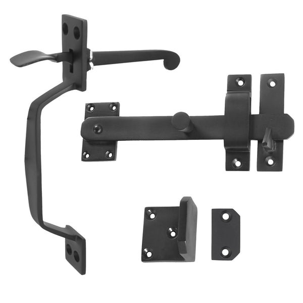 Solid Bronze Gate Kit - Tapered Handle – Iron Valley Hardware